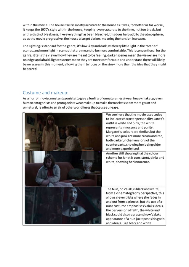 Essay on horror movies | PDF