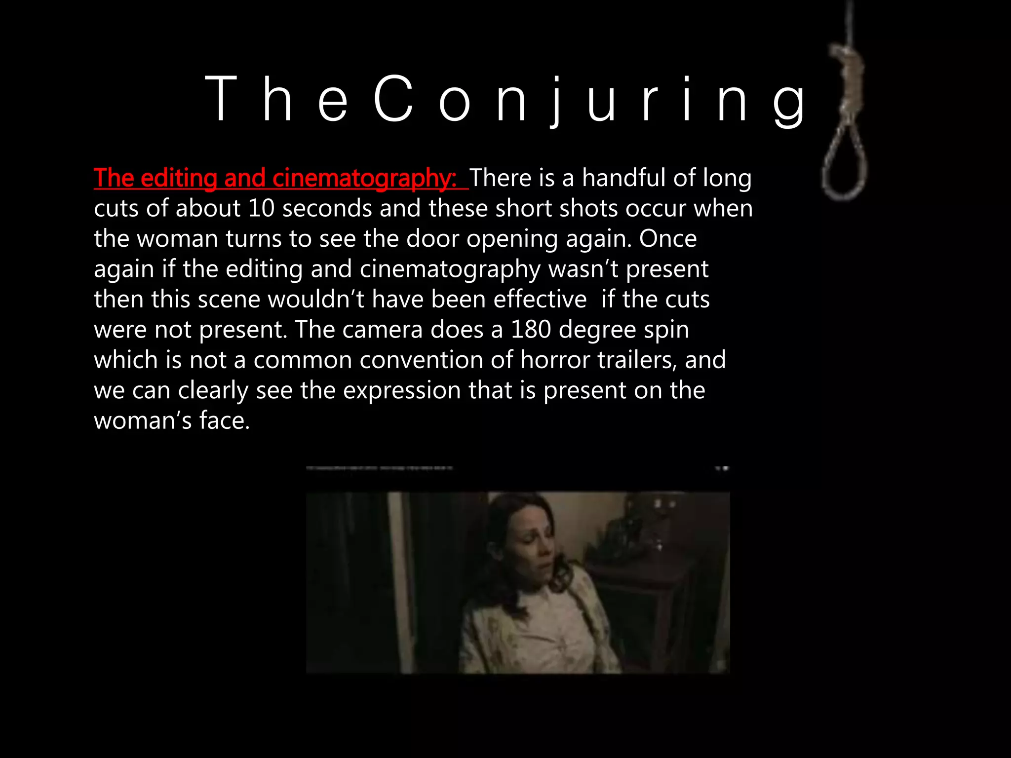 The conjuring analysis | PPT