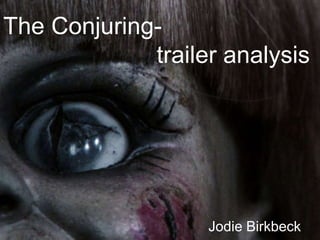 The conjuring analysis | PPT