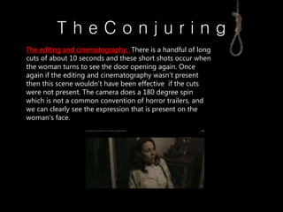 The conjuring analysis | PPT