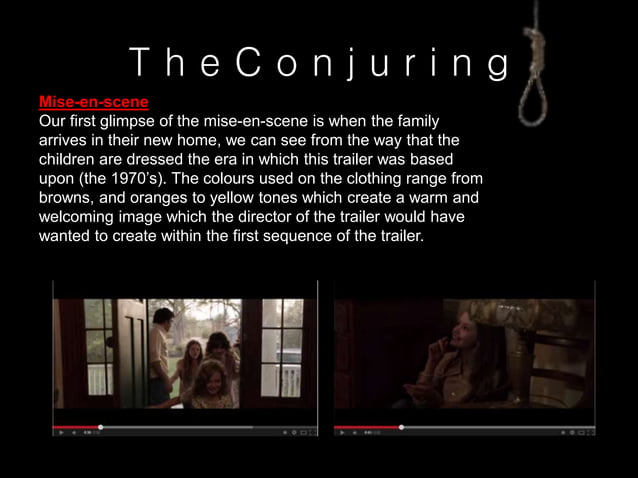 The conjuring analysis | PPT