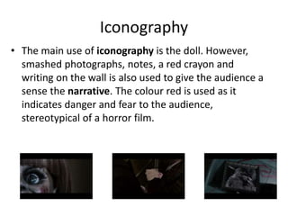 The conjuring opening sequence textual analysis | PPTX