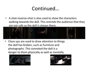The conjuring opening sequence textual analysis | PPTX