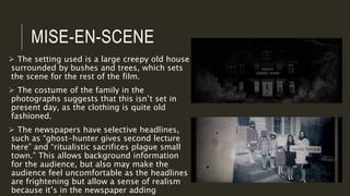 The Conjuring Textual Analysis | PPT