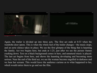 The conjuring trailer analysis | PPT