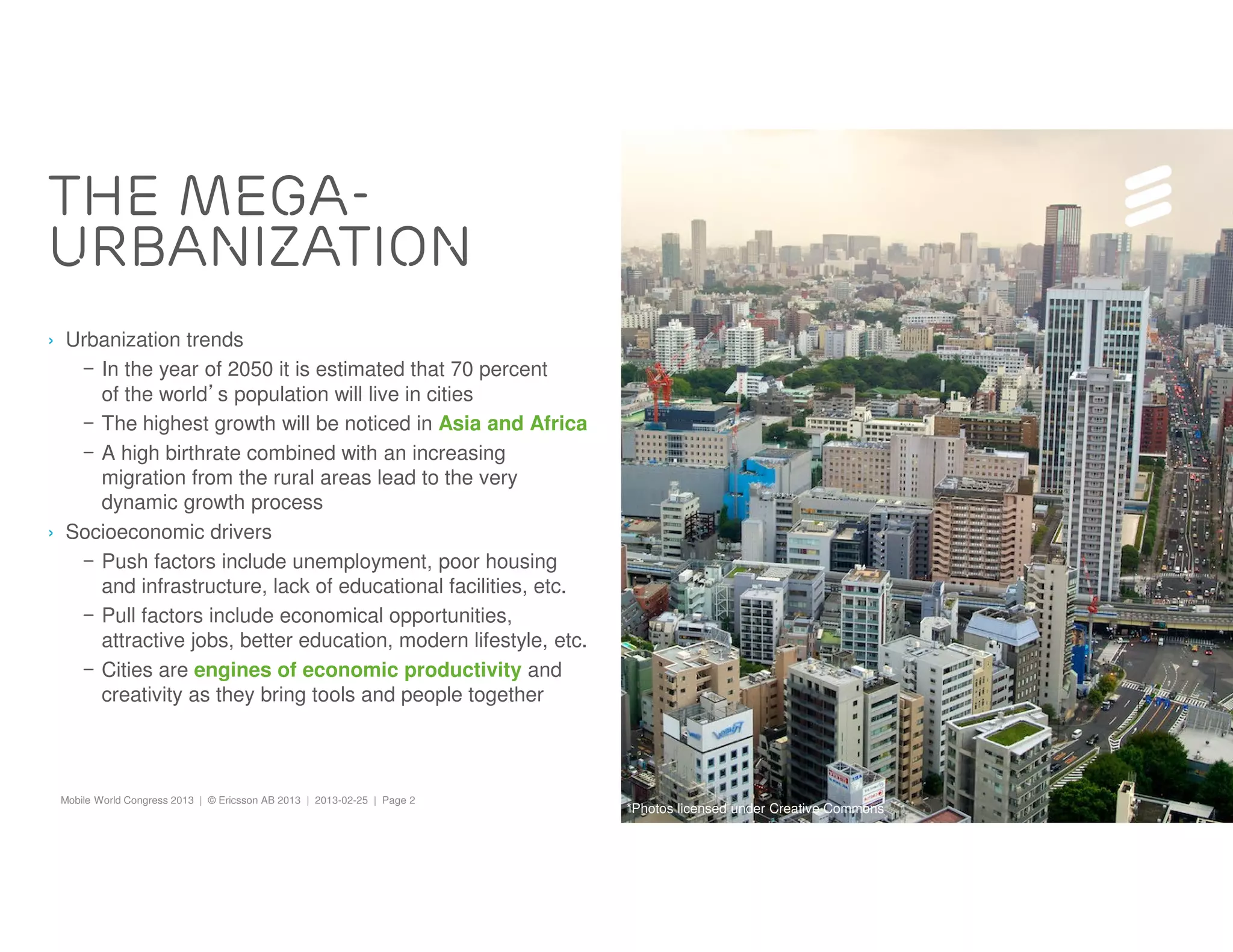 The Connected Megacity | PPT