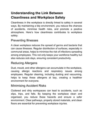 The Connection Between Cleanliness and Workplace Safety.pdf