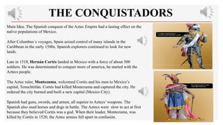 The conquistadors in America - 6th.pptx