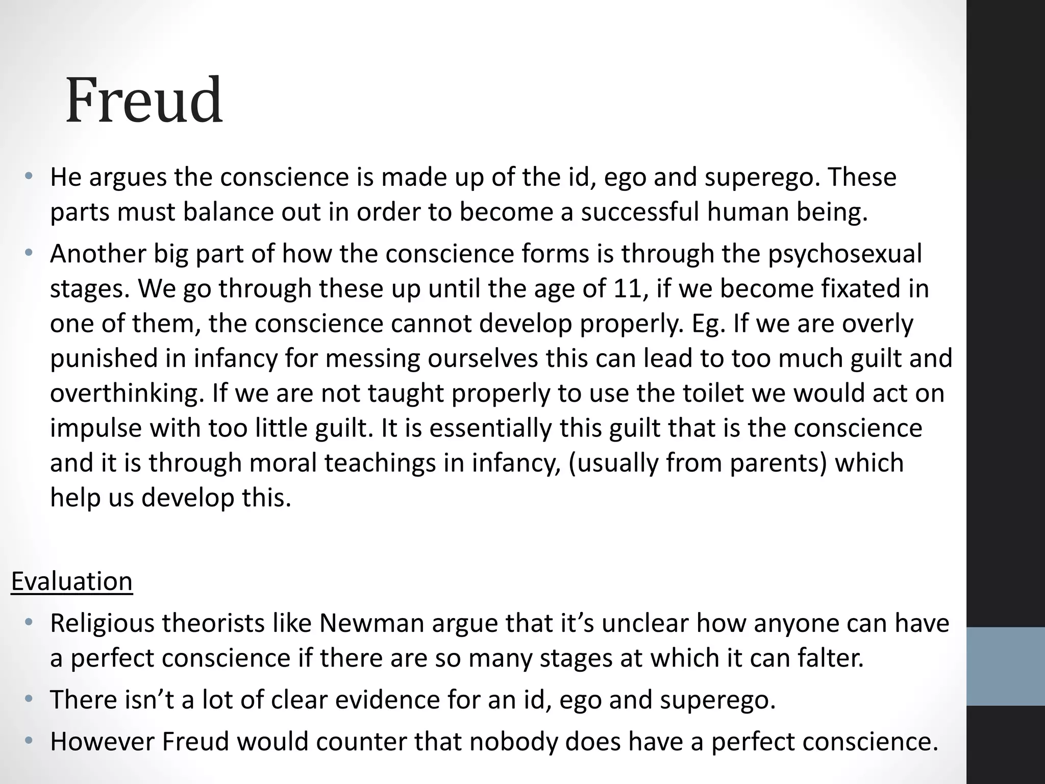 The conscience | PPTX