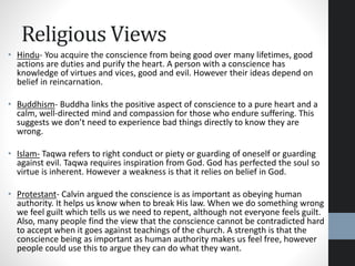 The conscience | PPTX