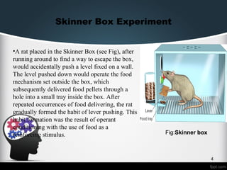 The consequences of behavior & schedules of reinforcement. | PPT