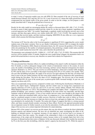 The consequences of de hubbing for airports and tourism - a case study ...