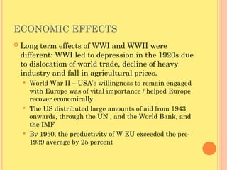 The_consequences_of_ww2_economical and political.ppt