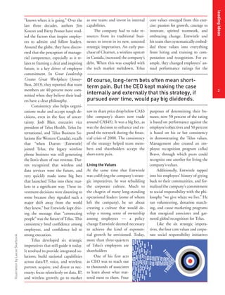 Consistency Drives Success at Telus | PDF