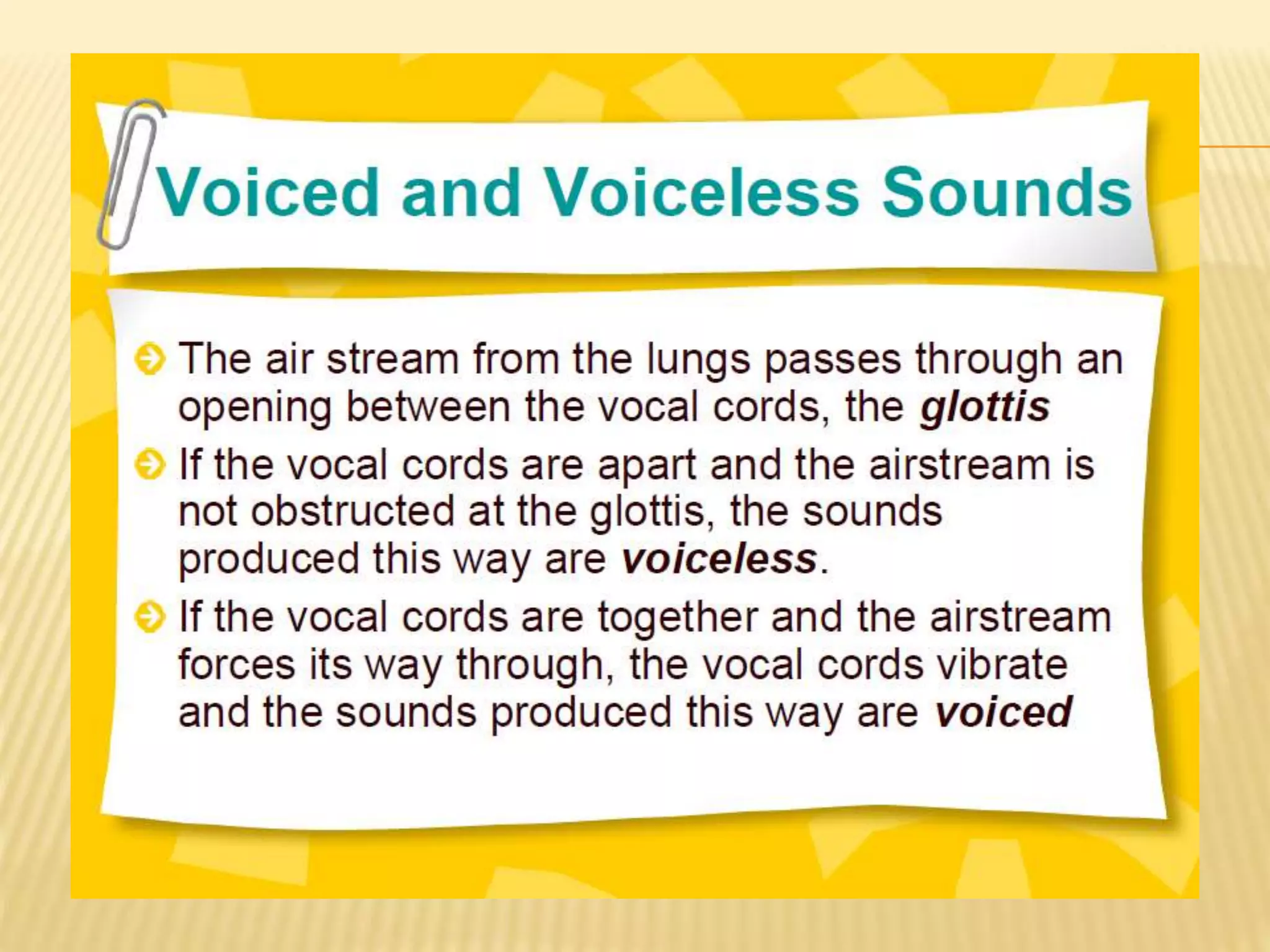 The consonant sounds | PPT