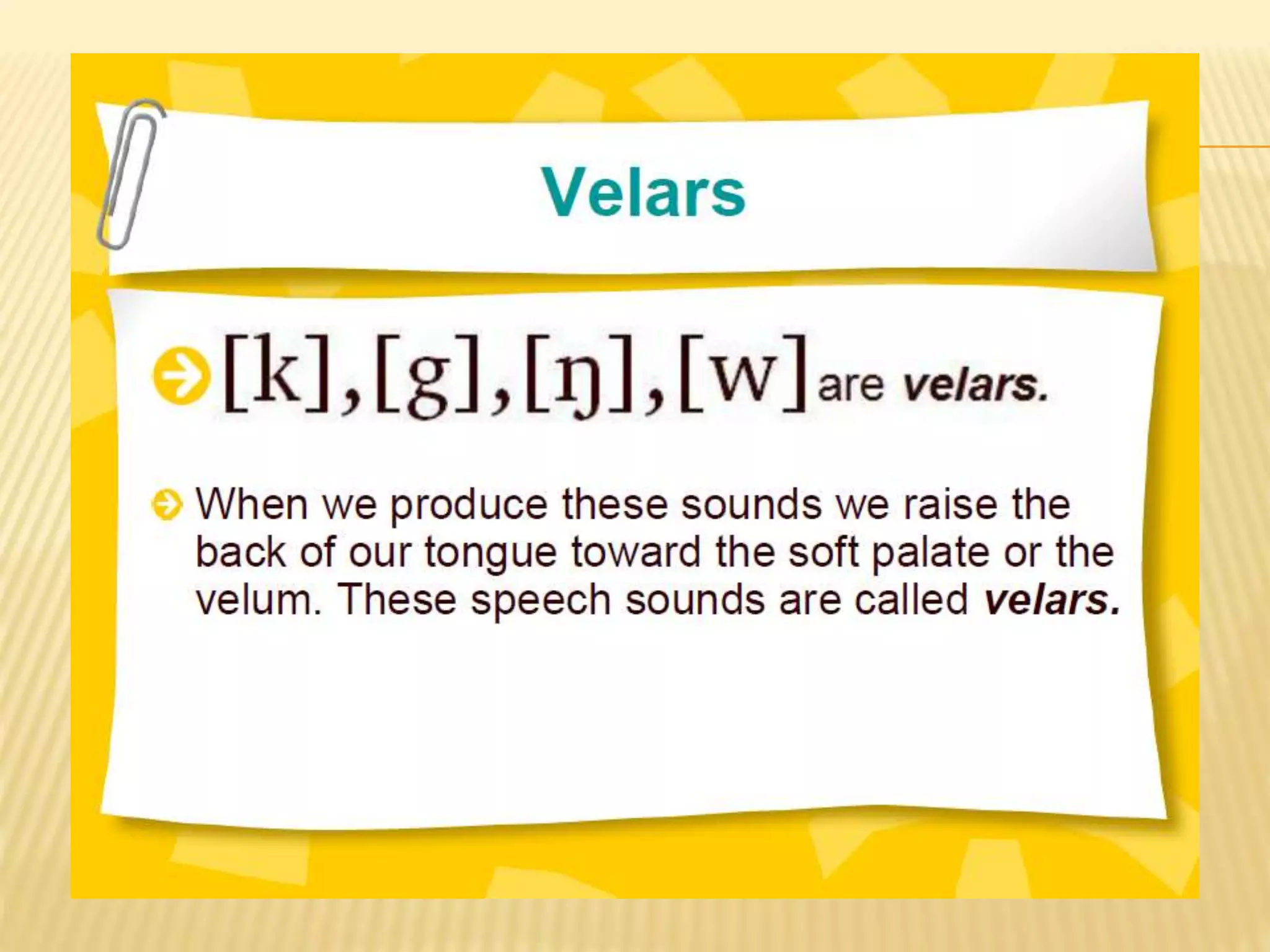 The consonant sounds | PPT