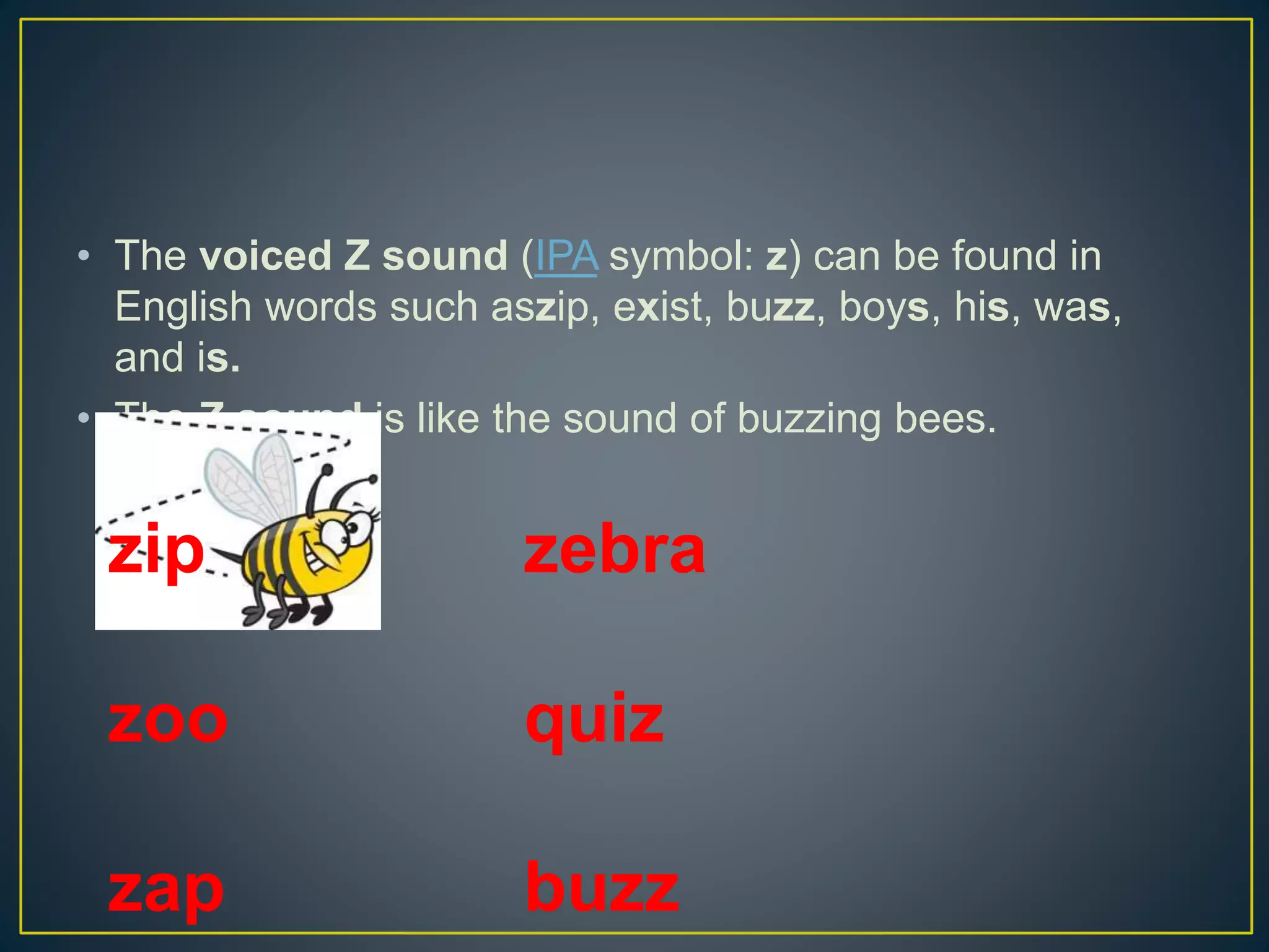 The consonant sounds [s], [ƒ | PPTX