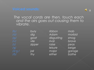 The consonant system | PPT