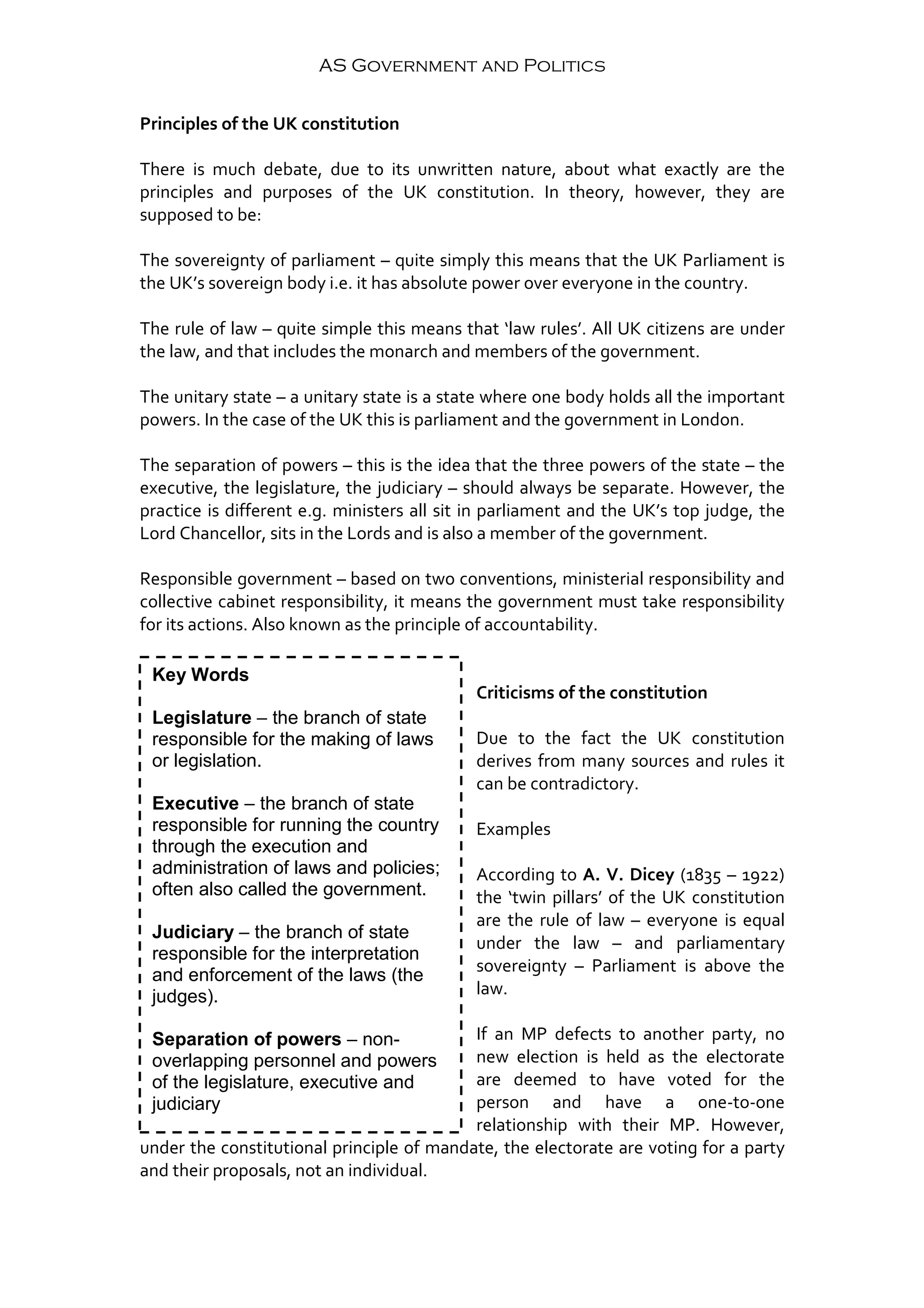 The constitution | PDF