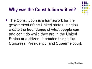 The constitution | PPT