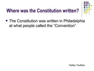 The constitution | PPT