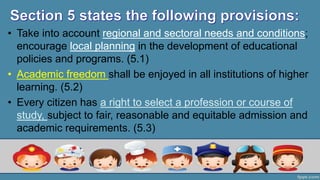 The Constitution- Foundations of Education | PPTX