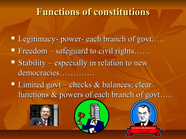 The constitutional framework | PPT