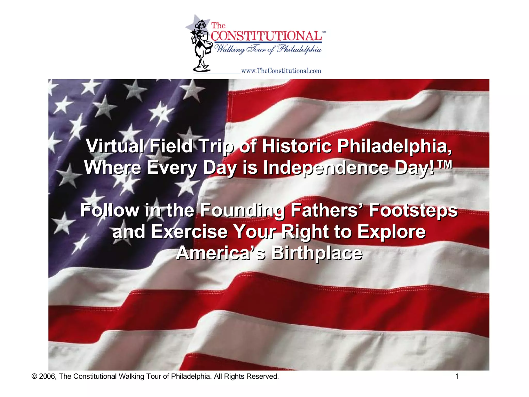 The Constitutional Virtual Field Trip | PPT