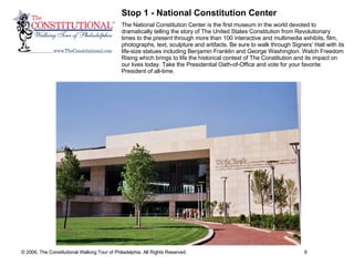 The Constitutional Virtual Field Trip | PPT | North America Travel ...