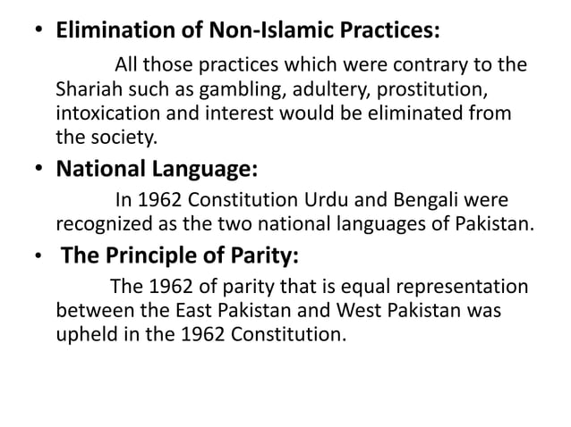 The constitution of 1962 | PPTX | Civic affairs | Politics