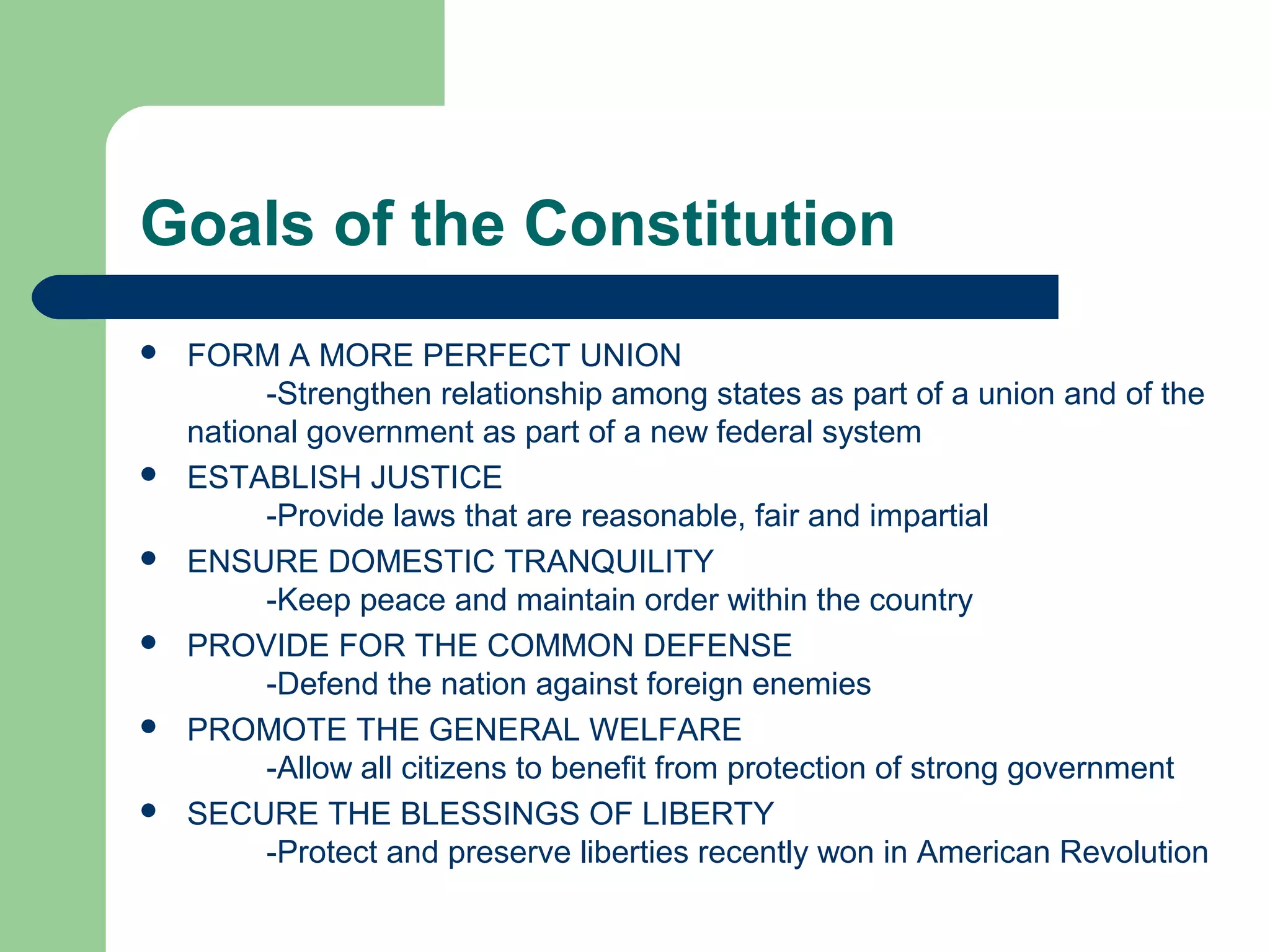 The constitution power point | PPT