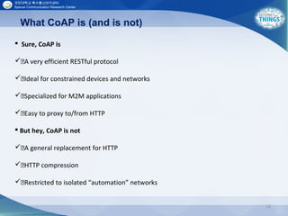 The constrained application protocol (CoAP) | PPT