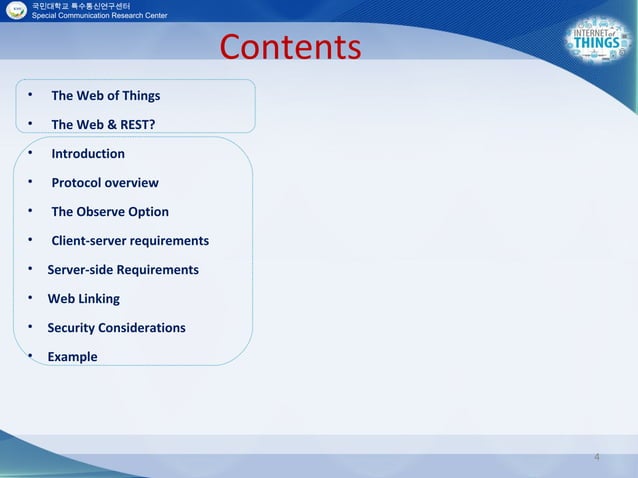 The constrained application protocol (CoAP) | PPT