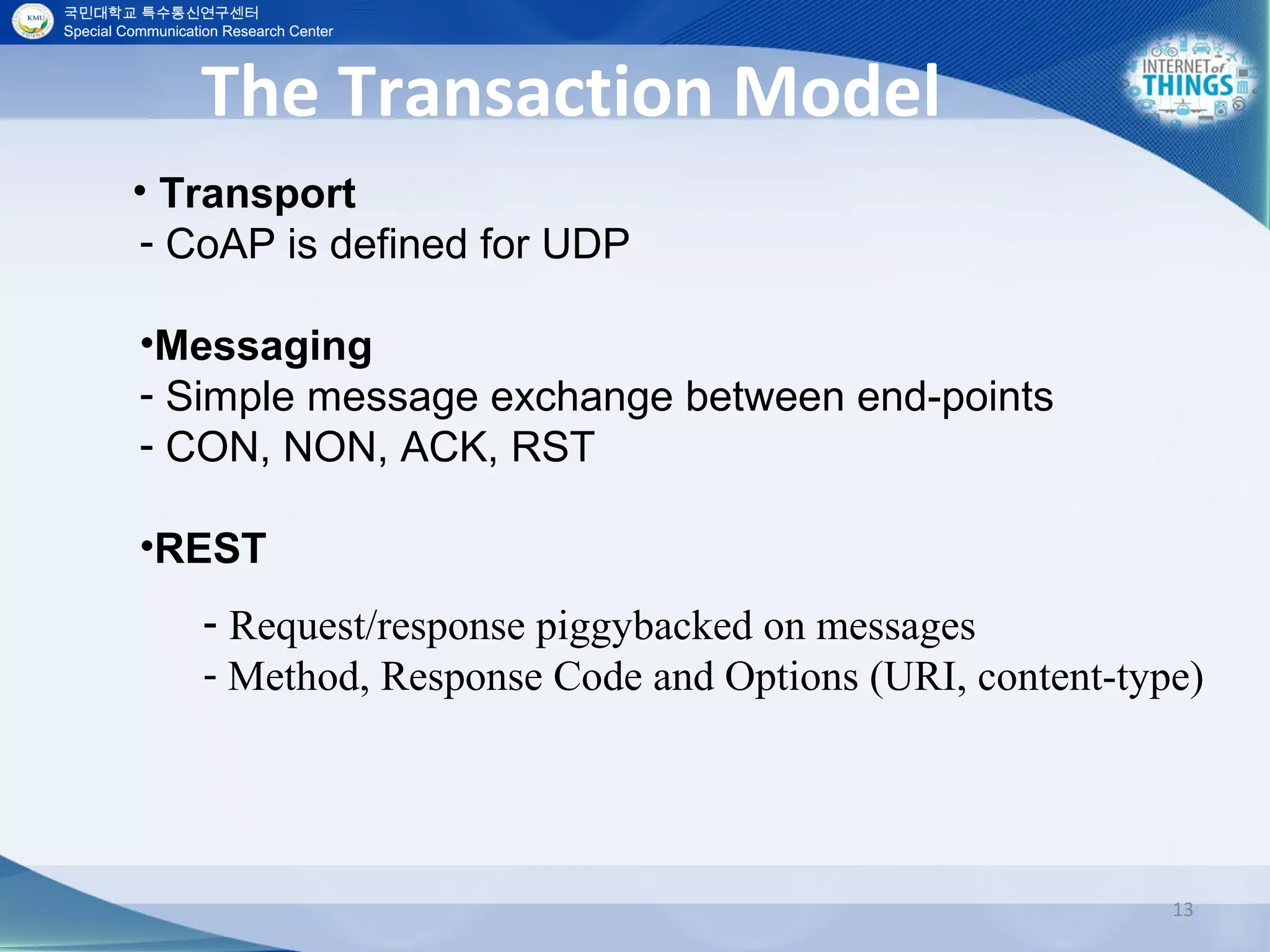 The constrained application protocol (coap) | PPT
