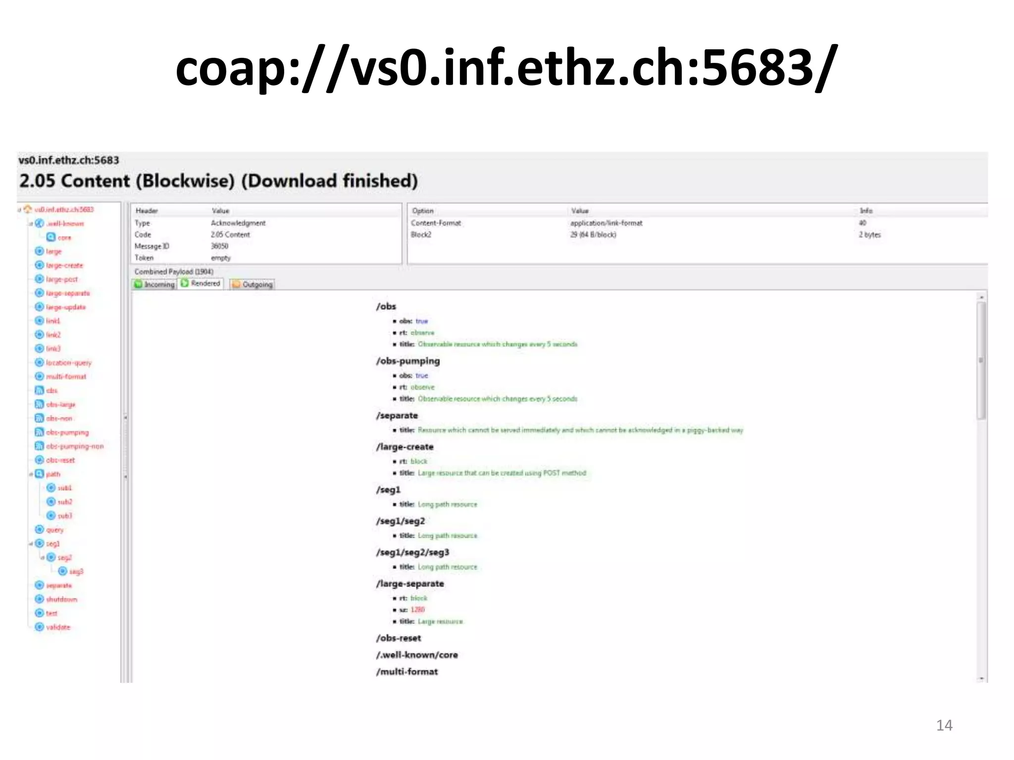 The Constrained Application Protocol Coap Implementation Part3 Ppt 7688