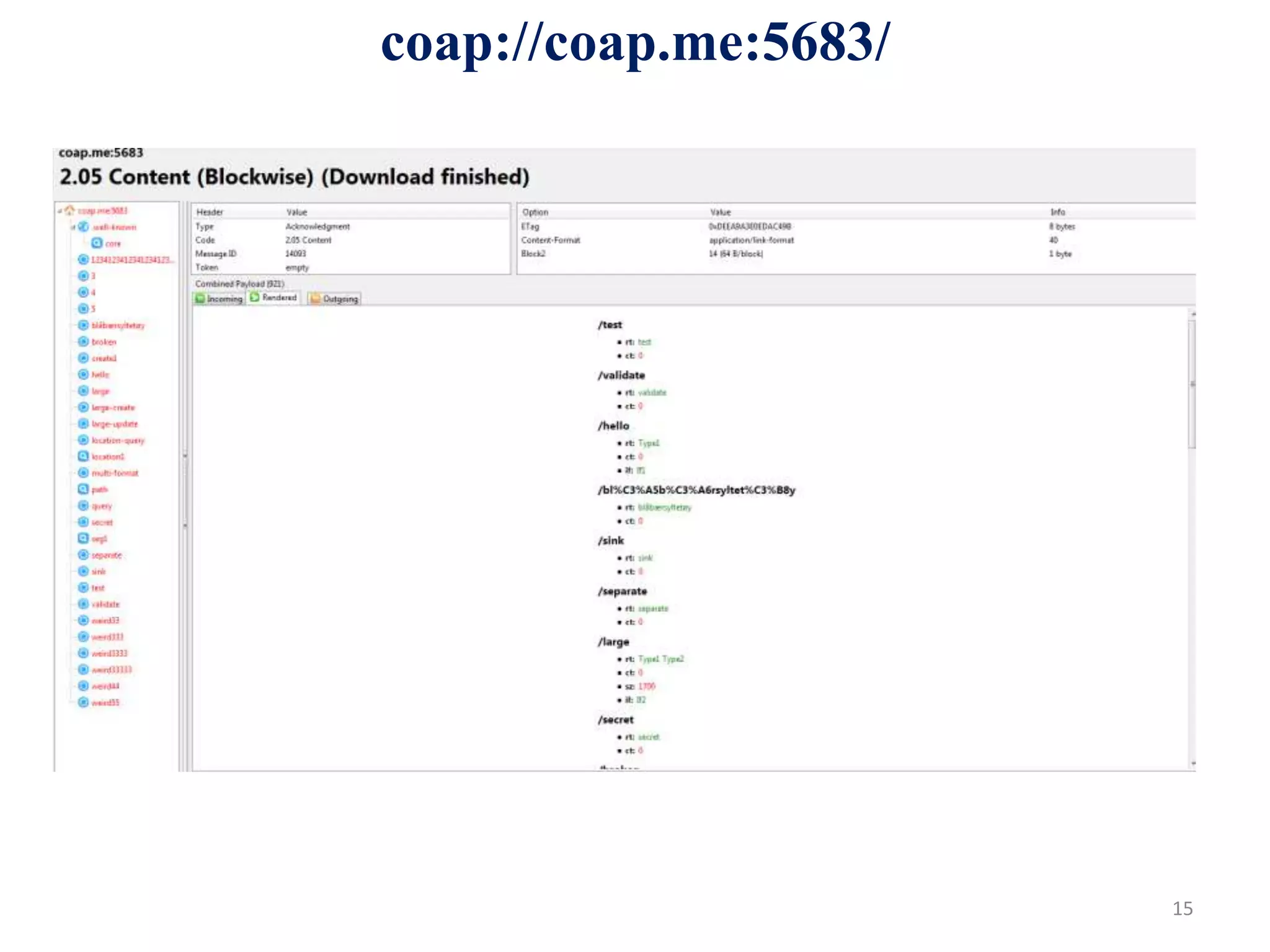 The Constrained Application Protocol Coap Implementation Part3 Ppt