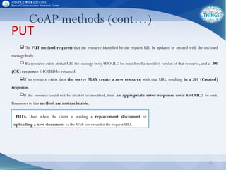 The constrained application protocol (coap) part 2 | PPT