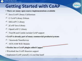 The constrained application protocol (coap) part 3 | PPT