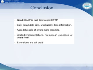 The constrained application protocol (co ap) part 3 | PPT