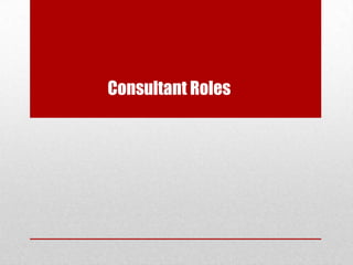 The consulting process models | PPTX