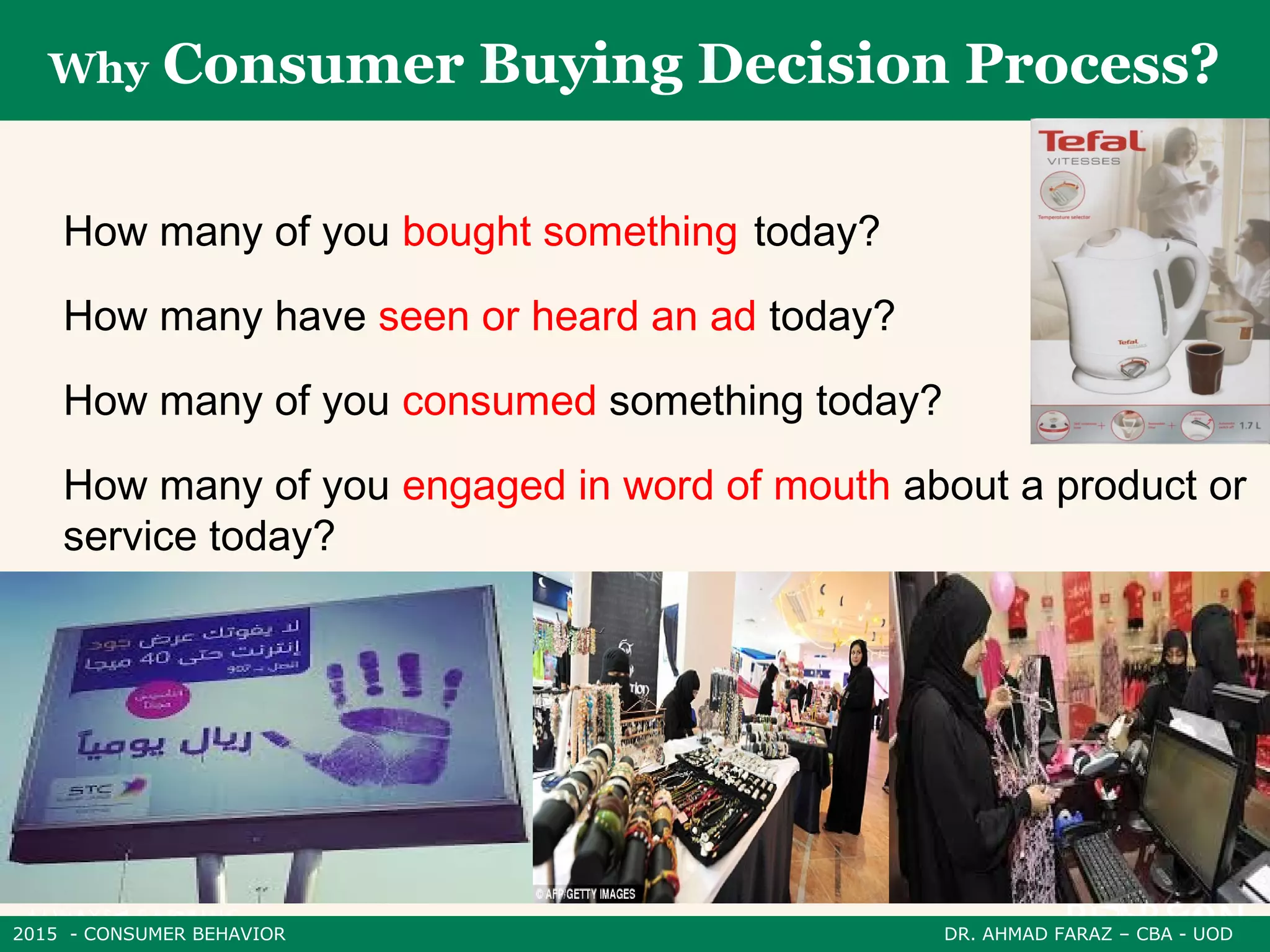 THE CONSUMER DECISION MAKING | PPT