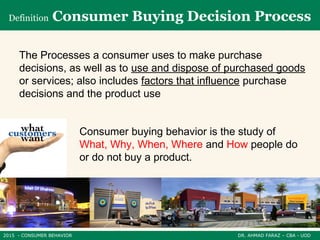 THE CONSUMER DECISION MAKING | PPT