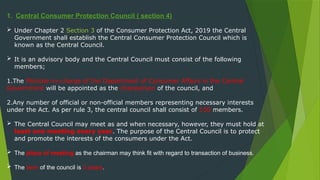 THE CONSUMER PROTECTION ACT of INDIA,2019.pptx