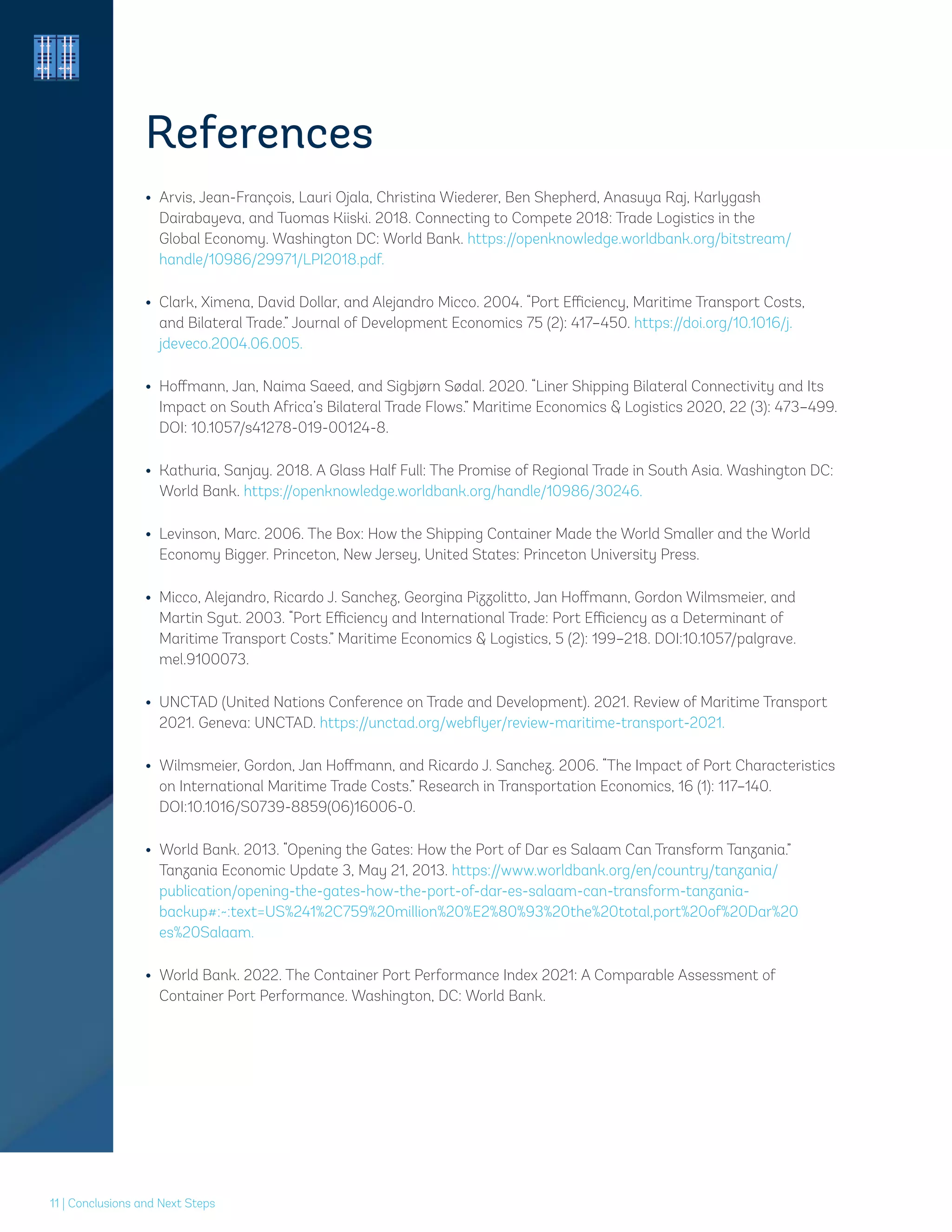 The Container Port Performance Index 2022 A Comparable Assessment Of