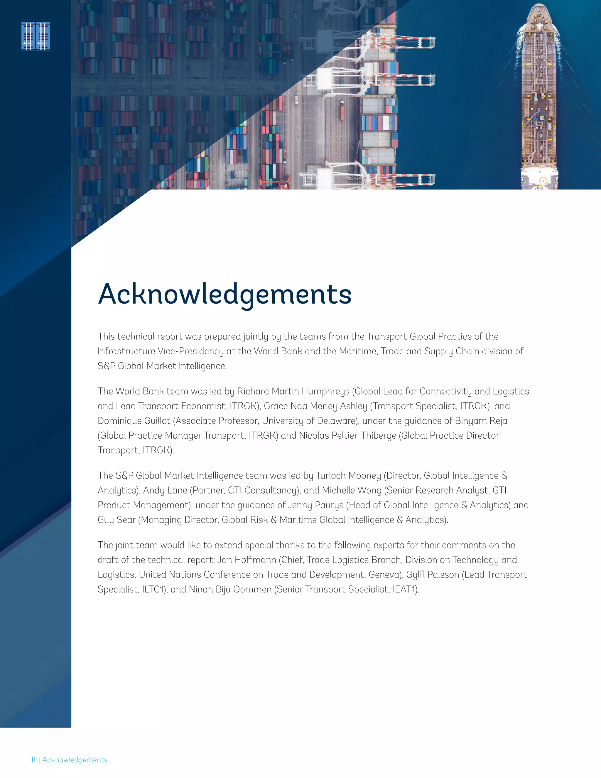 The Container Port Performance Index 2022 A Comparable Assessment Of
