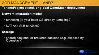 Containers #101 Meetup: Containers & OpenStack | PPTX