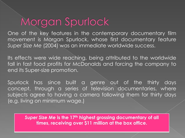 The contemporary documentary | PPT