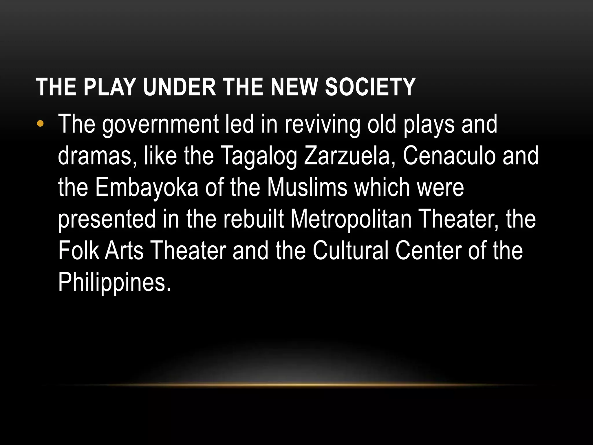 Philippine Literature: The Contemporary Period | PPTX