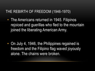 Philippine Literature: The Contemporary Period | PPTX