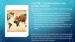 The Contemporary World: The Globalization of World Politics | PDF